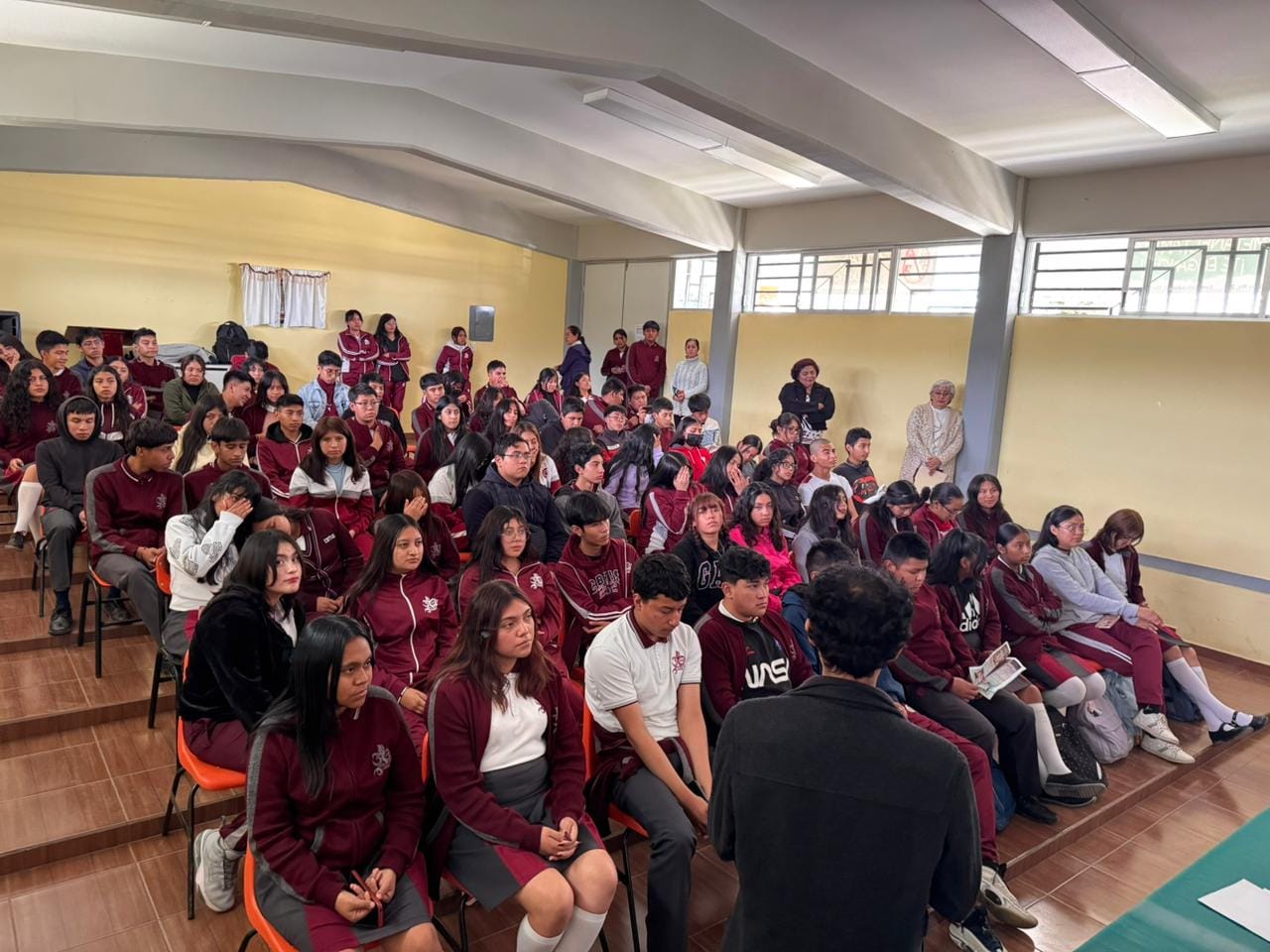 Hoy tuvimos el gusto de visitar el CBTIS 252, de San Salvador el Verde ...